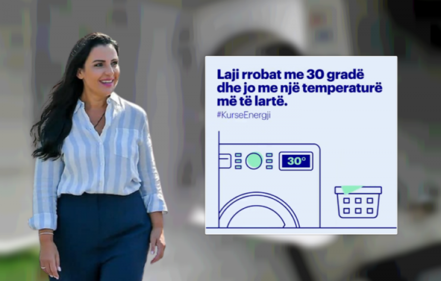 Ministrja thotë ‘lani rrobat me 30°C’ që të kurseni: Si përfundim, a ... Ministrja thotë ‘lani rrobat me 30°C’ që të kurseni: Si përfundim, a ...